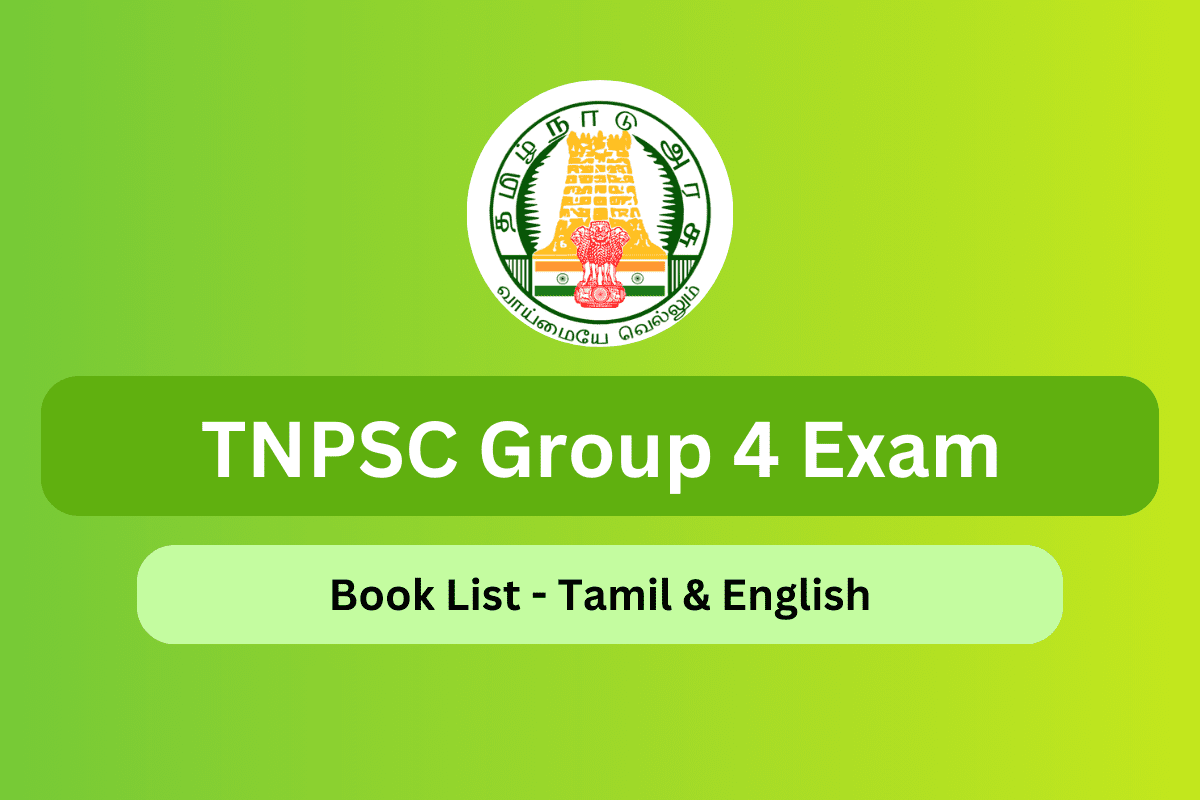 TNPSC Group 4 Books, Important List of Books, Best to Buy
