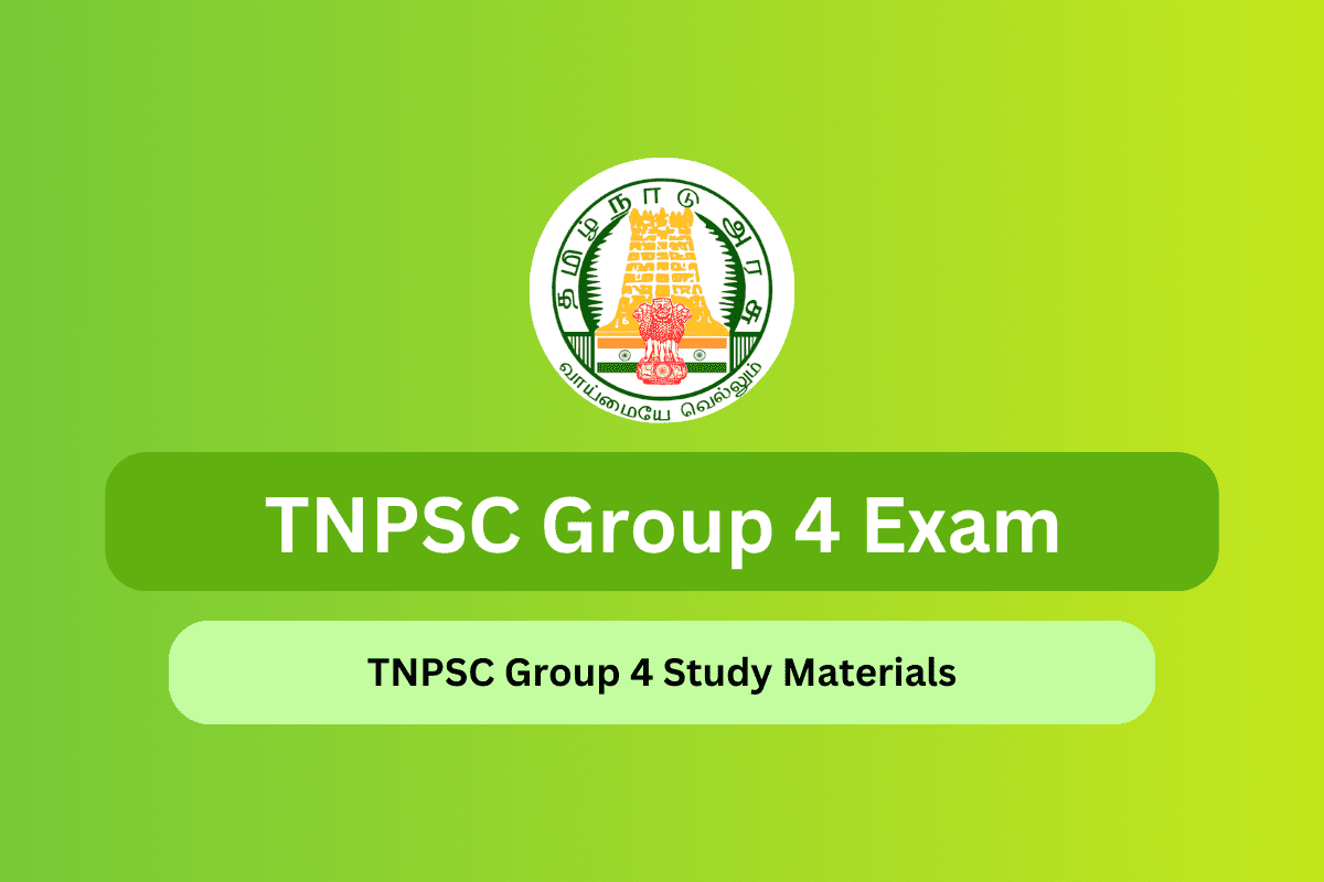 TNPSC Group 4 Study Materials, Study Plan, Preparation Strategy