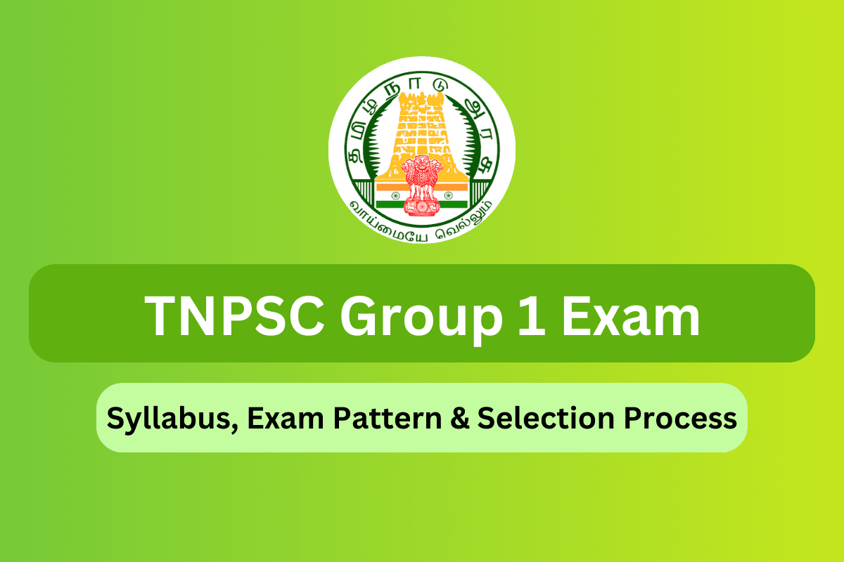 TNPSC Group 1 Syllabus PDF for Prelims & Mains - Tamil, English